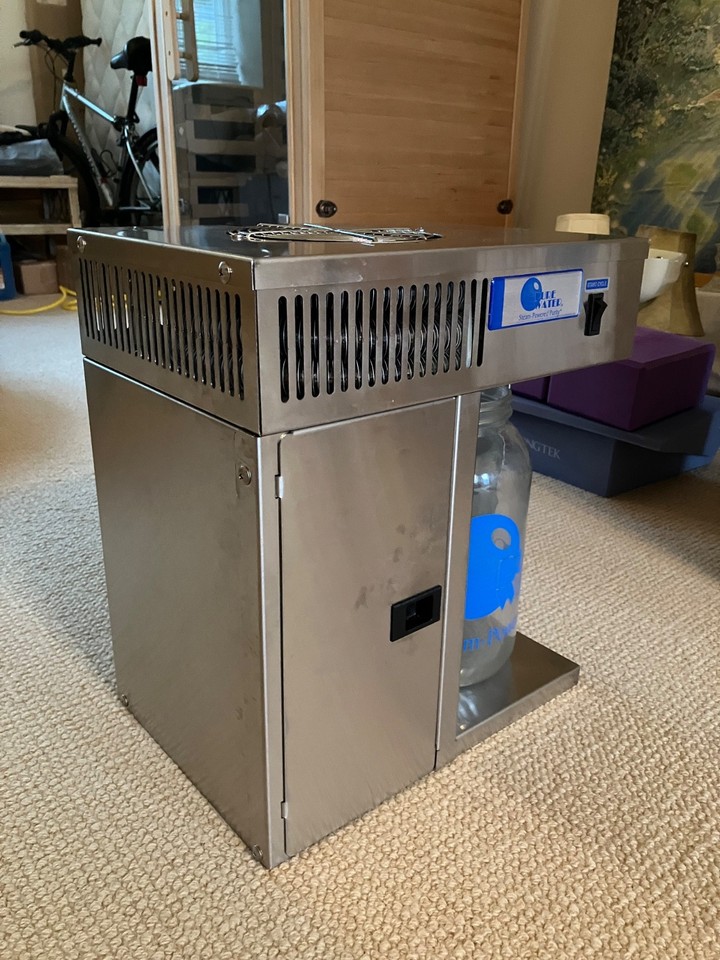 PURE WATER Mini Classic CT Water Distiller Steam Purifier Stainless ...