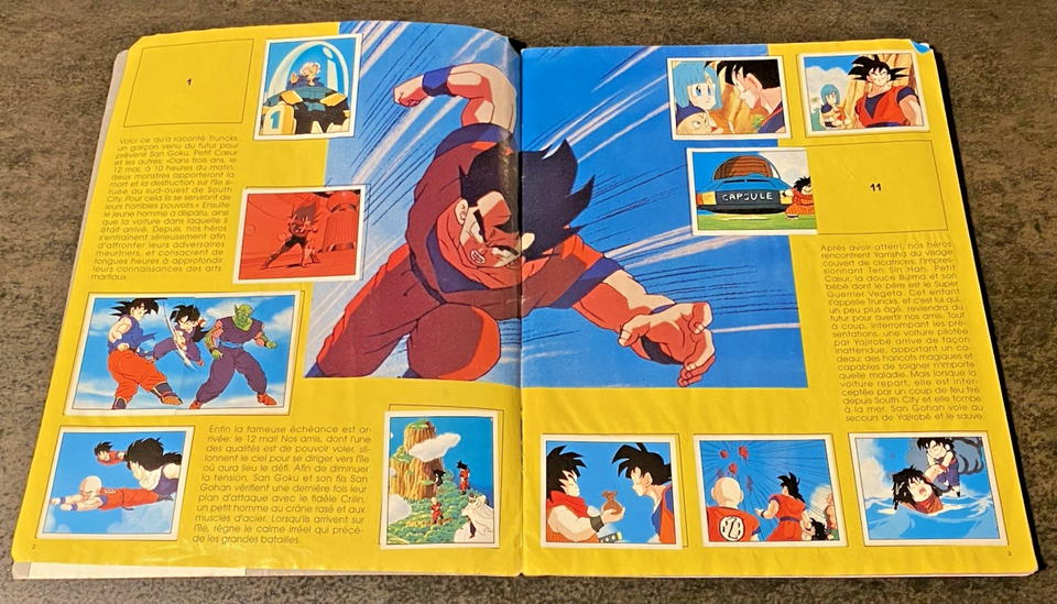 Album Panini DRAGON BALL Z 2 Boule de Cristal Z2 - 1994 - Manque 88 ...