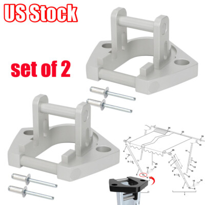 For Dometic Sunchaser II Camper Awning Hardware Bottom Bracket Foot ...