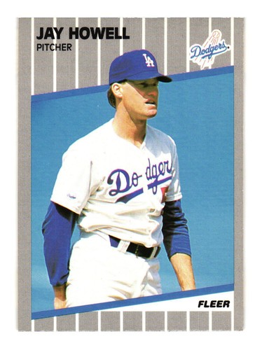 1989 Fleer #64 Jay Howell Los Angeles Dodgers | eBay