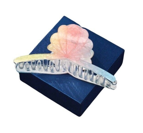 NEW Multi Color Sea Shell Hair Claw Hair Clip Hair Accessory Beach ...