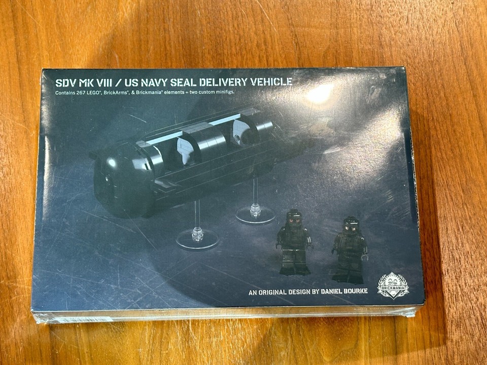 New Brickmania Special Forces NAVY SEAL Sub Delivery Vehicle SDV MK ...