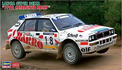 Hasegawa 1/24 Lancia Super Delta 1992 Catalena Larry Plastic Model ...