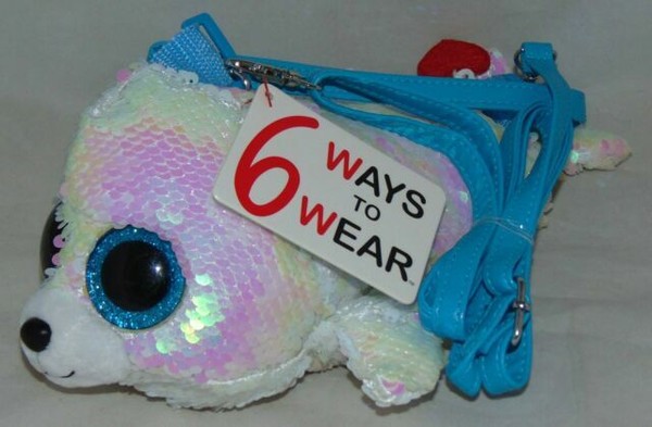 Icy Seal Ty Sequin Purse Beanie Boos Fashion Plush Figure 8" 6 Ways to ...