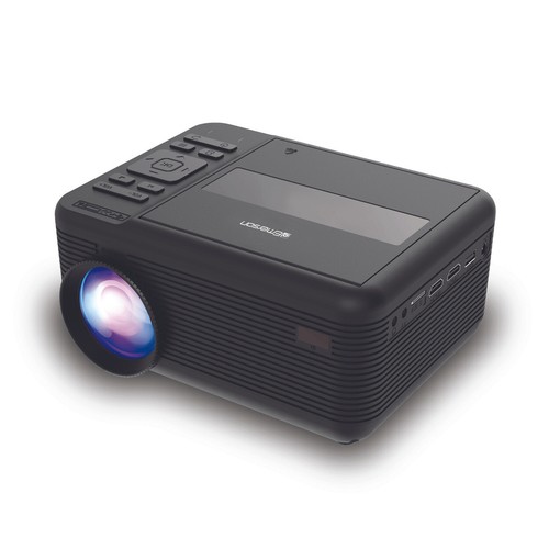 Emerson 150" Home Theater Lcd Projector Combo With Built-In Dvd Player ...