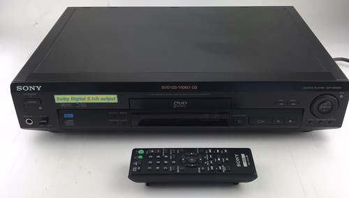 Sony DVD/CD/Video CD Player DVP-S500D 5.1 Channel With Remote | eBay