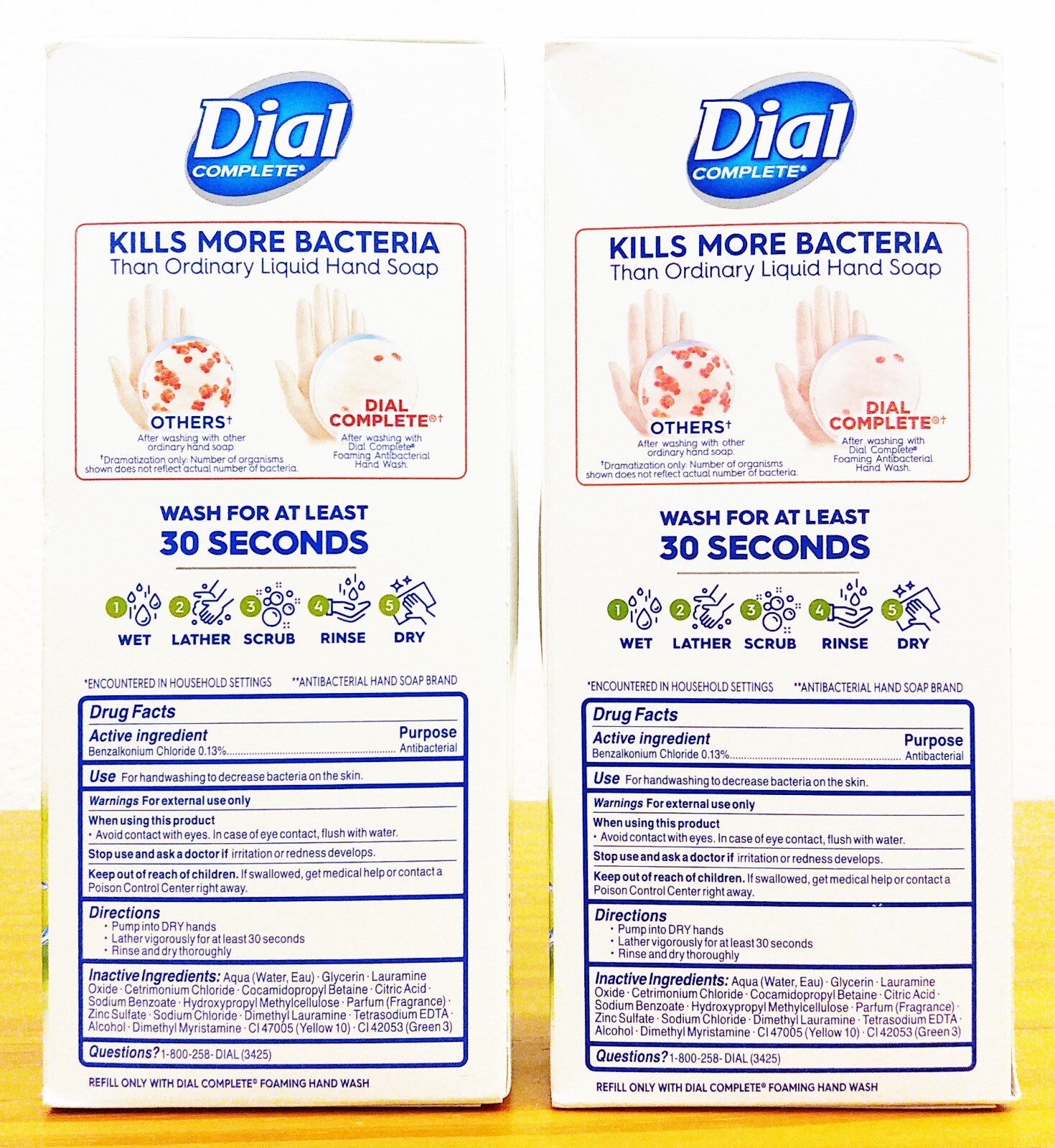 Dial Complete Foaming Hand Wash, Anti-Bacteria, Fresh Pear, 7.5 fl oz ...