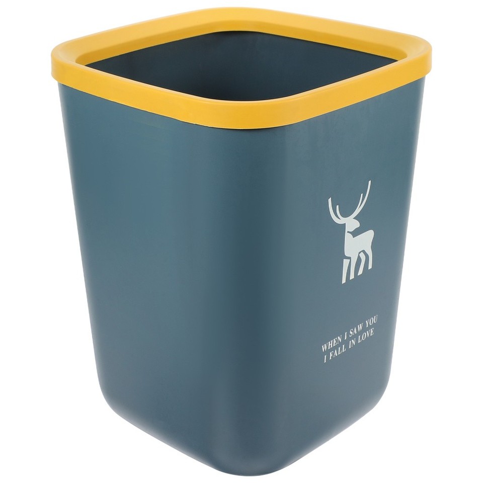 Trash Can Wastebasket Garbage Container Trash Bin for Living Room ...