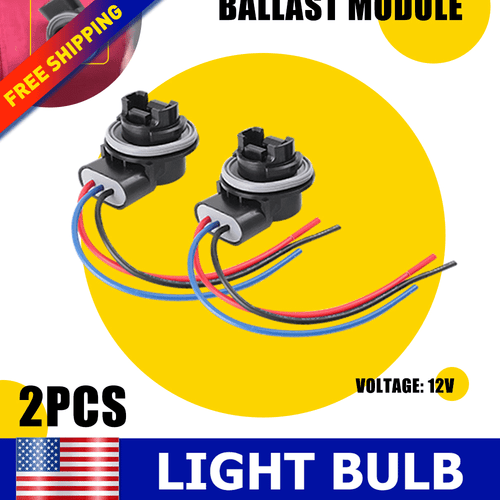 Universal Pigtail Wire Female Socket 3157 S Two Harness Front Turn ...