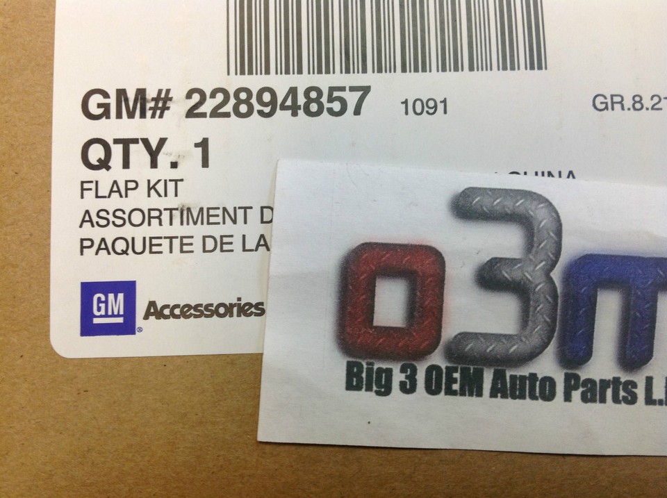 Chevrolet Silverado Front Black Molded Mud Flap Splash Guards new OEM ...