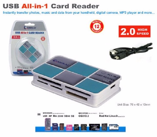 USB ALL IN ONE CARD READER | eBay