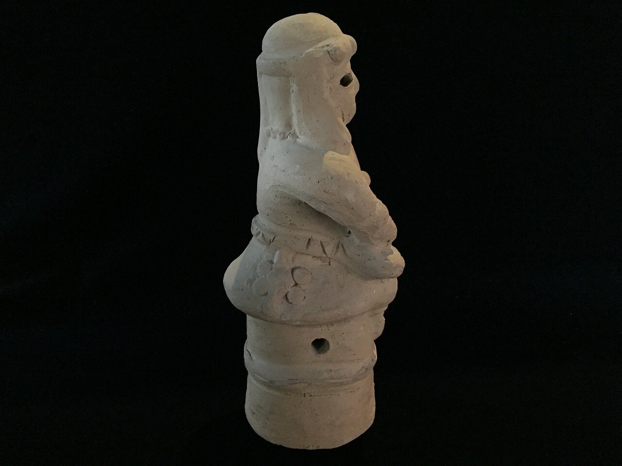 V0992 Japanese Pottery Haniwa Doll Okimono Vintage Interior Unique ...