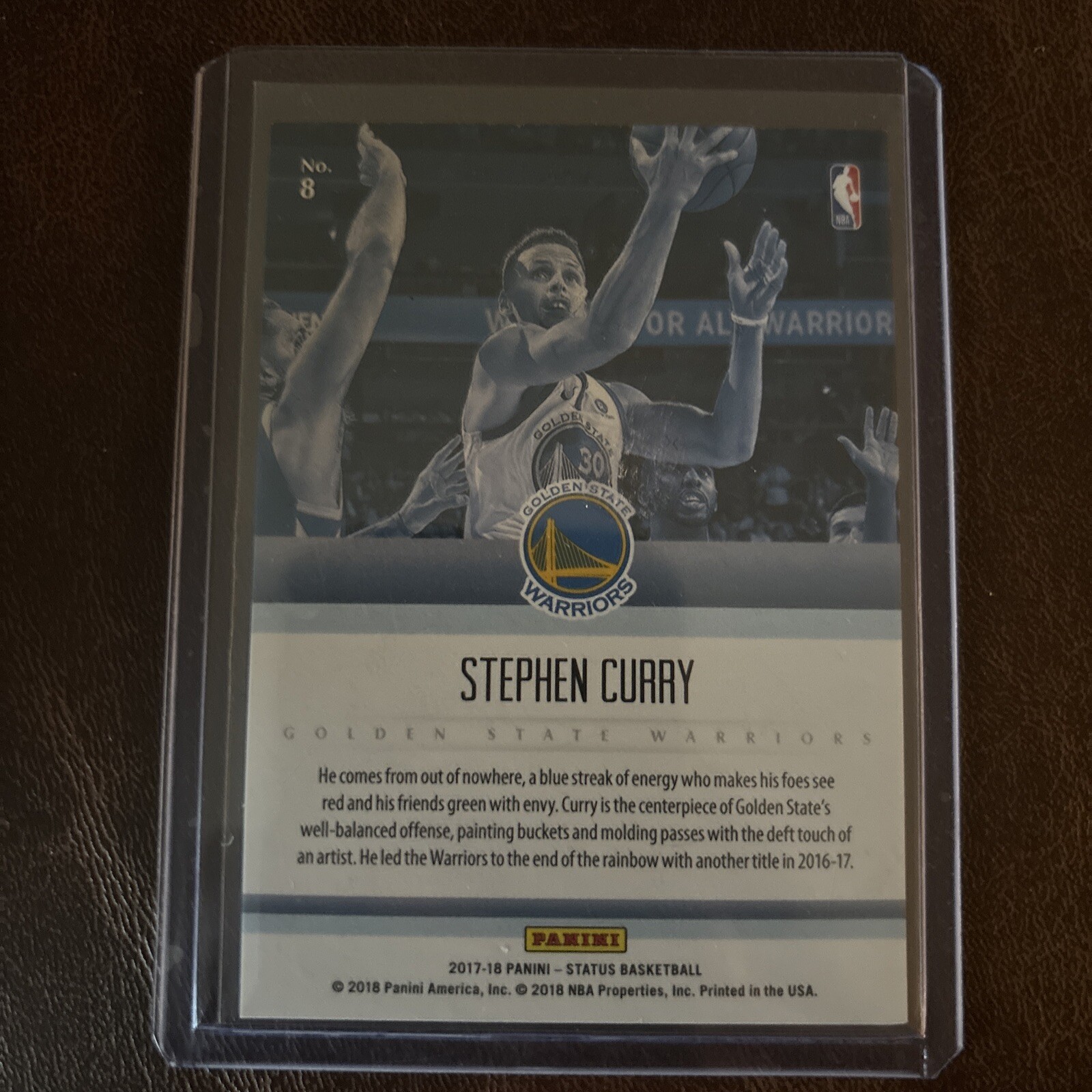 2017-18 Panini Status Basketball Symbols #8 Stephen Curry | eBay