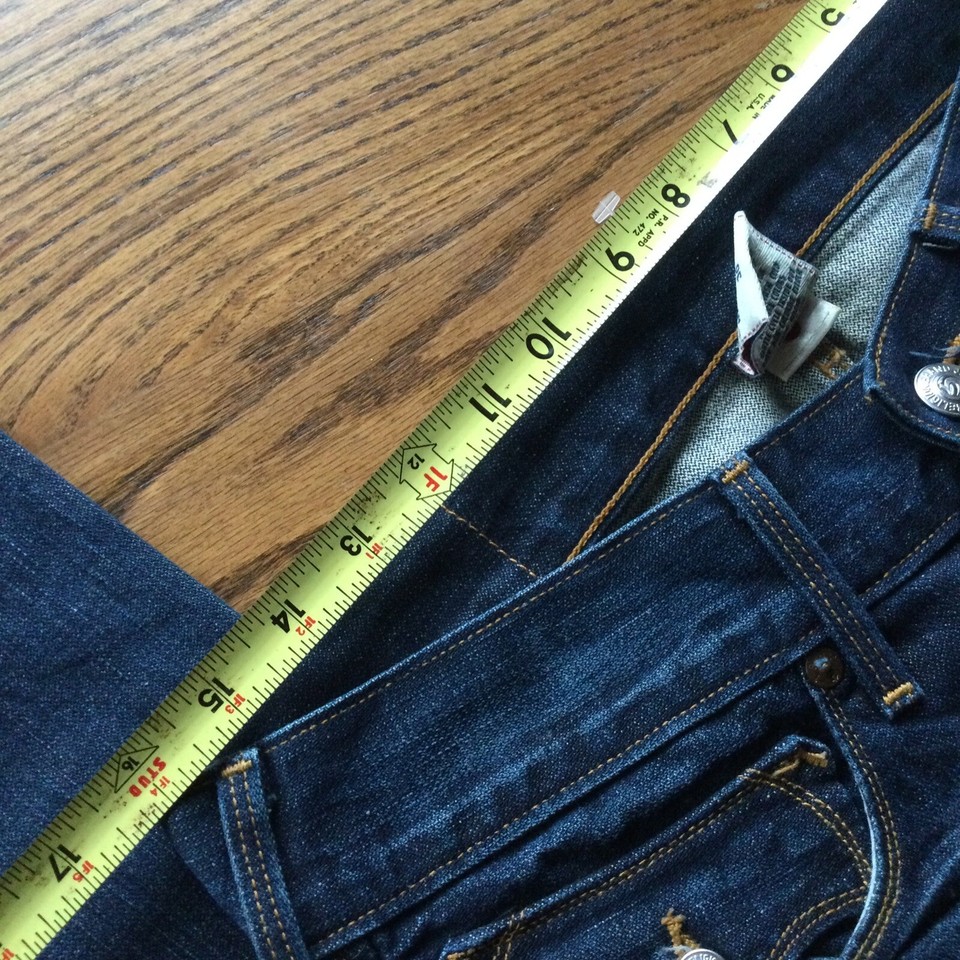 TRUE RELIGION MEN RICKY BIG T Cowboy Boot Strat Cut JEANS SZ 30X34 BLUE ...