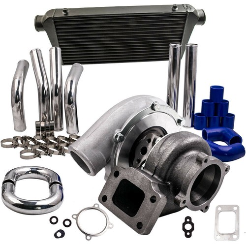 GT3582 Turbo + 2.5" Pipe Kit + 600x300x76 Intercooler For TD42 /DIESEL ...