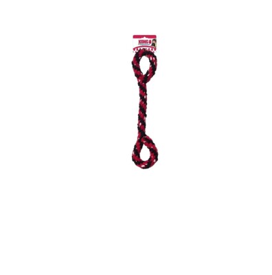 KONG Signature Rope Double Tug for Dog Toy Braid of cotton and fleece ...
