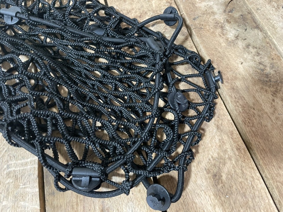 2012 Genuine Mercedes C Class W204 Set Of 3 Black Interior Luggage Nets ...