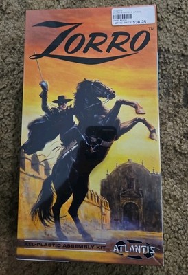 Zorro and Tornado Limited Edtion Model Kit Atlantis Company | eBay