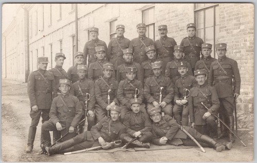 WWI Era Group of Soldiers Polish Army ?? Militaria RPPC Postcard H75 | eBay