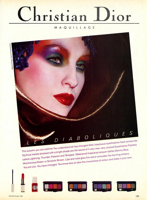 Dior Makeup Ads