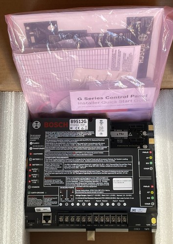 Bosch B9512G Security Alarm System Control Network IP Panel | eBay