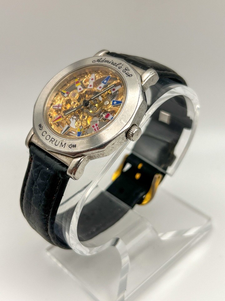 corum admirals cup Skeleton watch | eBay