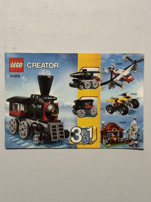 LEGO CREATOR: Emerald Express (31015) INSTRUCTIONS ONLY 673419213059| eBay