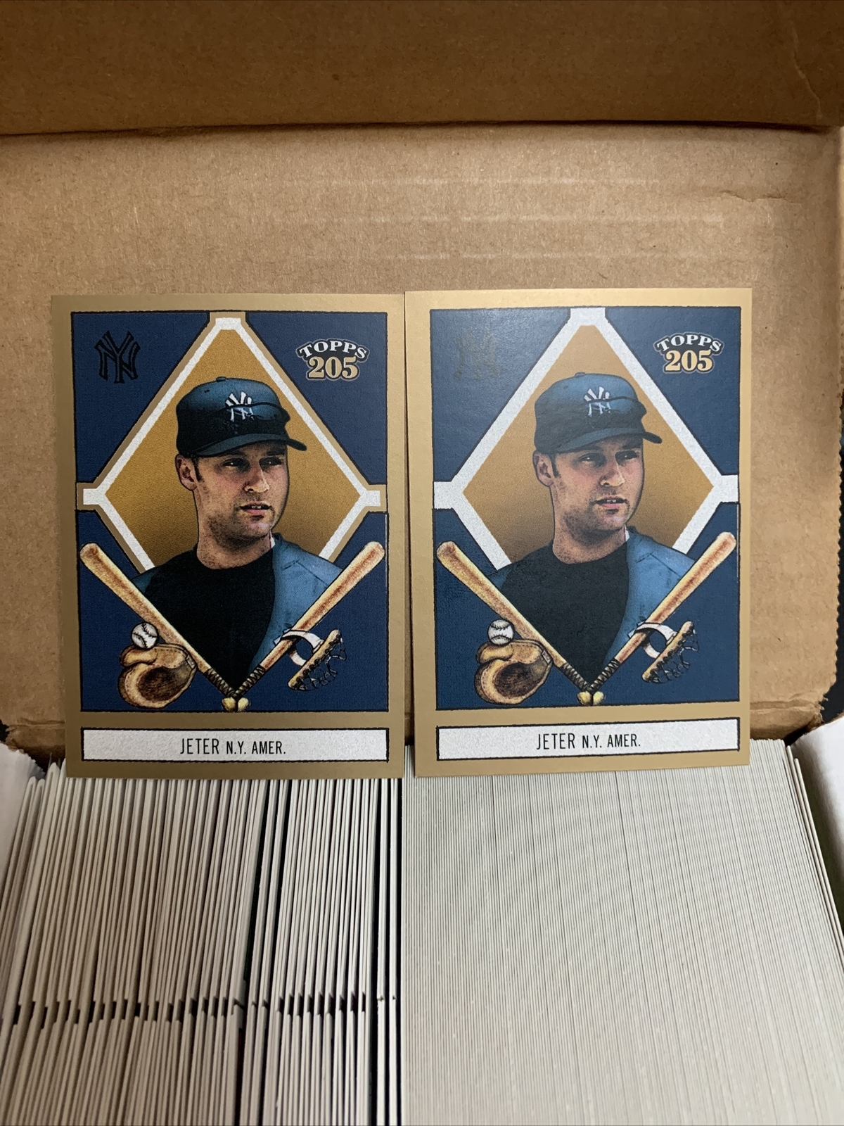 2003 Topps T205 1-150 With Variations (165) Set Plus 38 Triple Folders ...