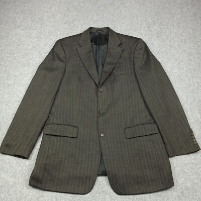 Mario Barutti Mens Blazer Jacket Sakko EUR 106 UK L44 Cashmere Wool ...
