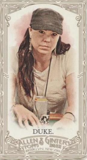 2012 Topps Allen & Ginter's - Minis Gold Border #87 Annie Duke (RC) for ...