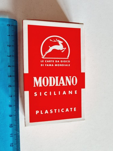 Cards from Sicilian Game Sealed Modiano Vintage Original Playing Cards ...