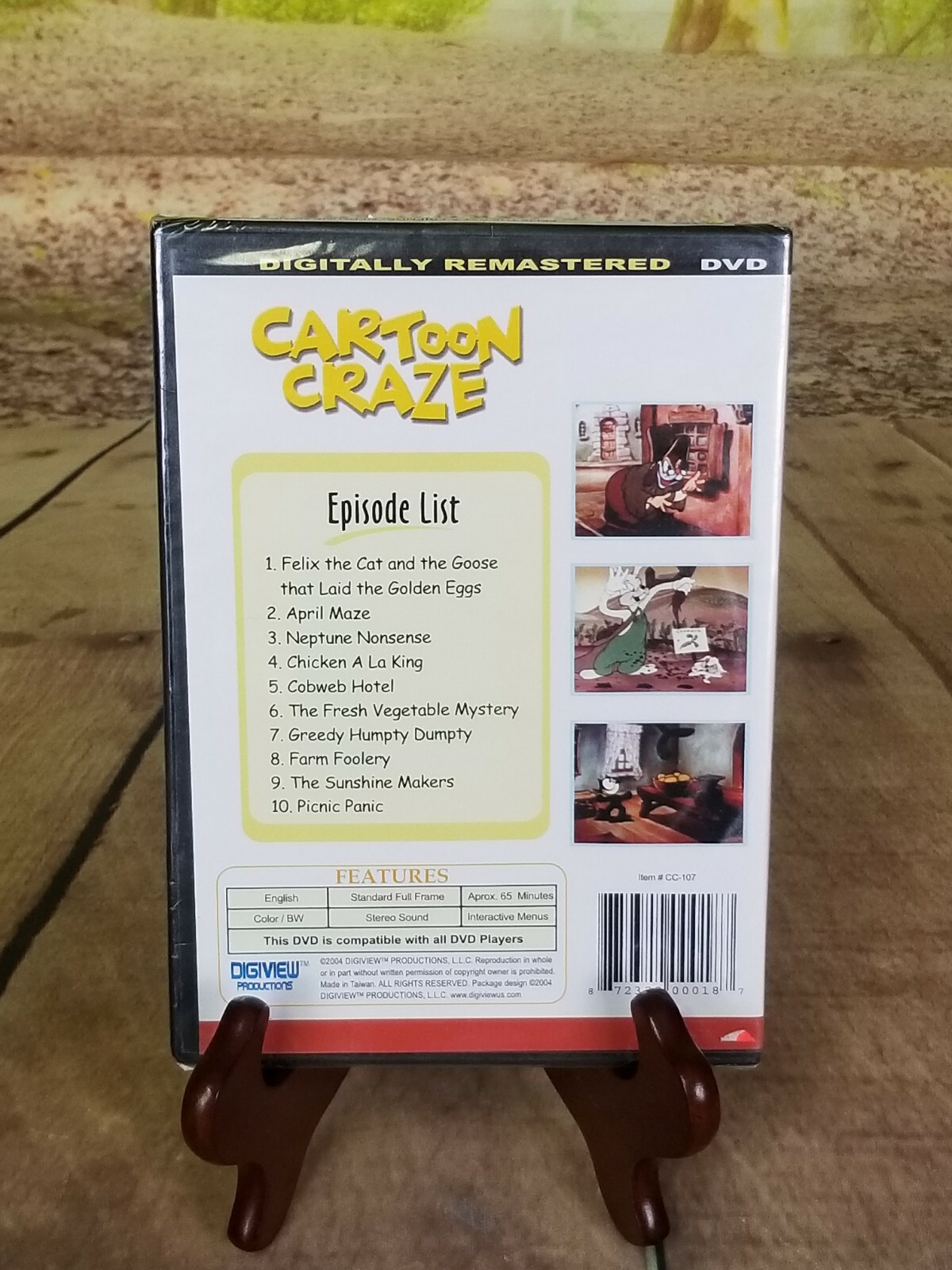 Cartoon Craze Felix The Cat & Friends Neptune Nonsense Dvd 2004 New | eBay