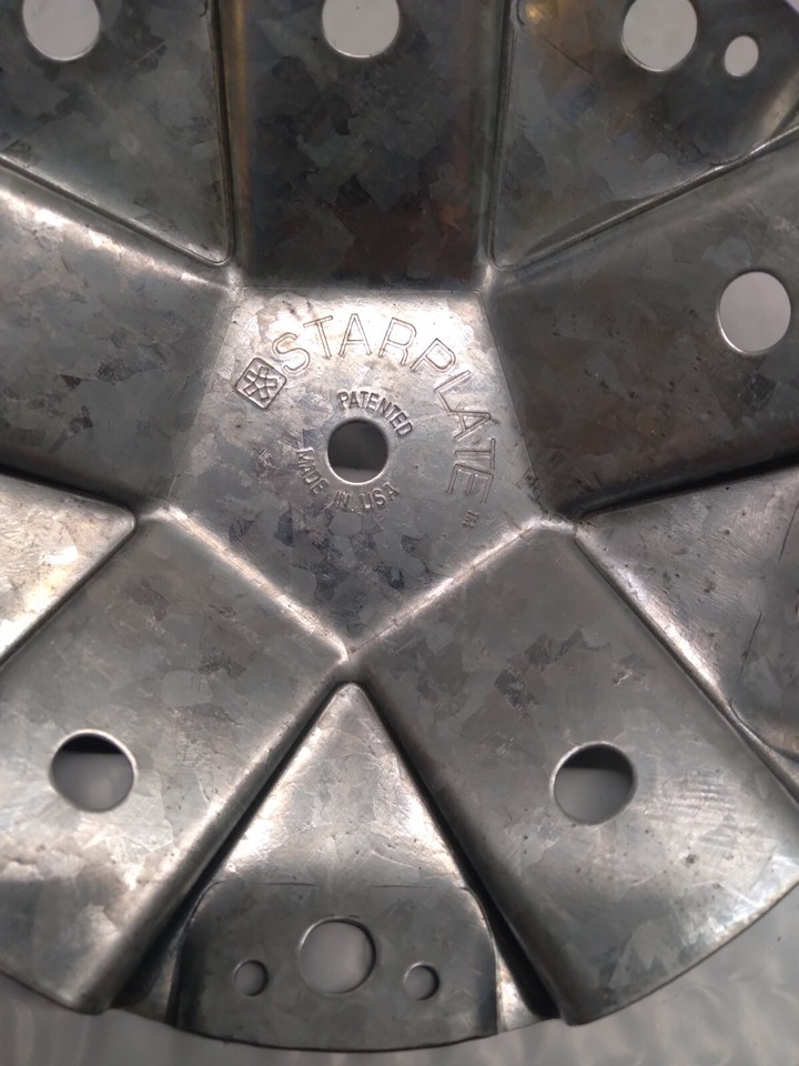 1 PLATE—StarPlate Building System Connectors Geodesic Gazebo Shed | eBay