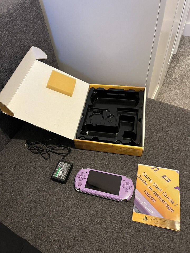 Sony PSP 3000 Hannah Montana Lilac Purple 711719887300 | eBay
