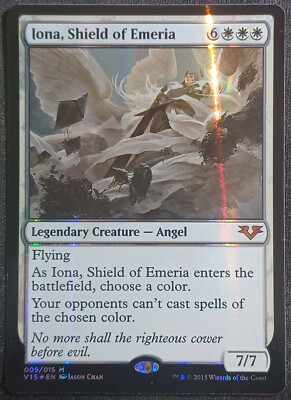 mtg magic Iona, Shield of Emeria FOIL ENGLISH FTV from vault Bouclier d ...