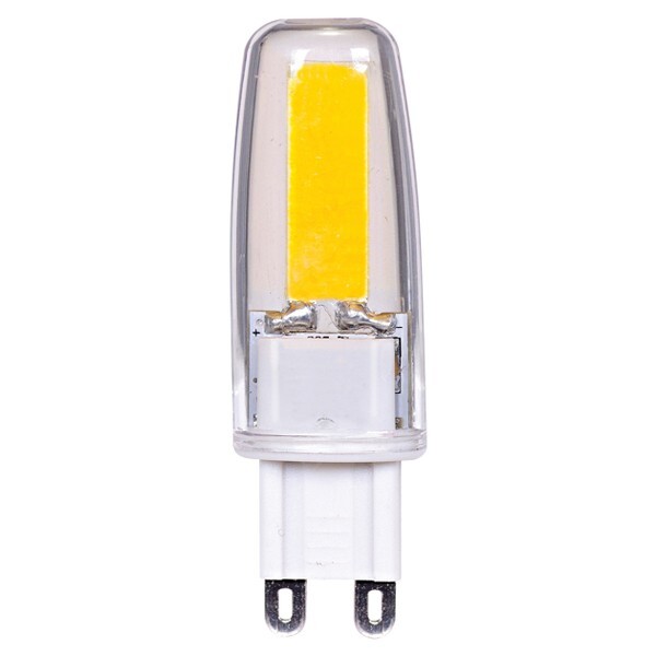 Silicon LED Replacement 4 Watt 120V T4 JCD 2-Pin G9 Clear 5000K Natural ...