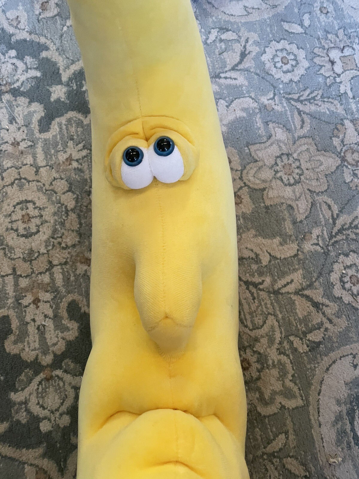 Funny Friends Yellow Crescent Moon Plush Soft Sculpture Jennifer Mazur ...