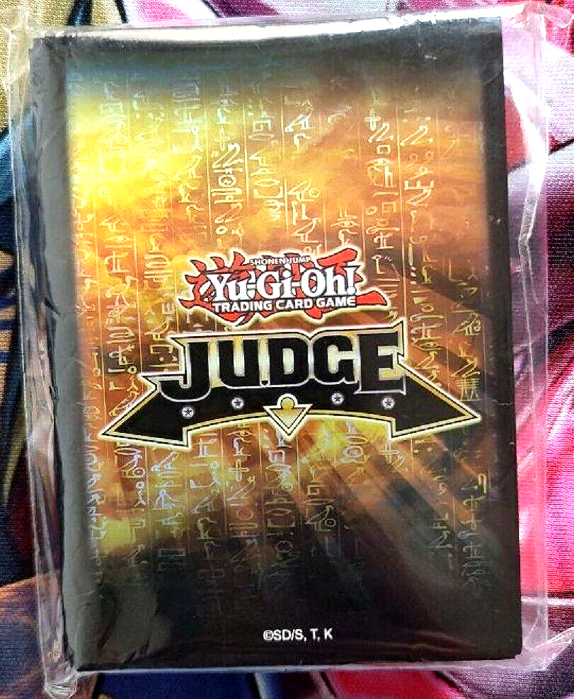 Yugioh Official Card Protector 80 Sleeve JUDGE 2024 Limited NEW DHL ...