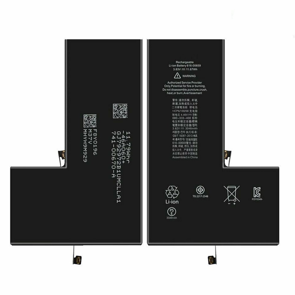 Battery Replacement For iPhone 6 7 8 11 12 13 14 15 16 Pro X Plus ...
