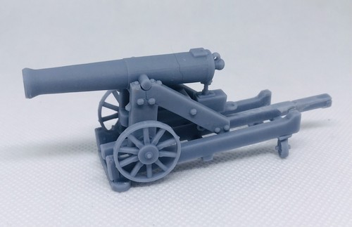 ACW m1829 32 Pounder Parapet Siege Gun Kit (1/76) 20mm for American ...