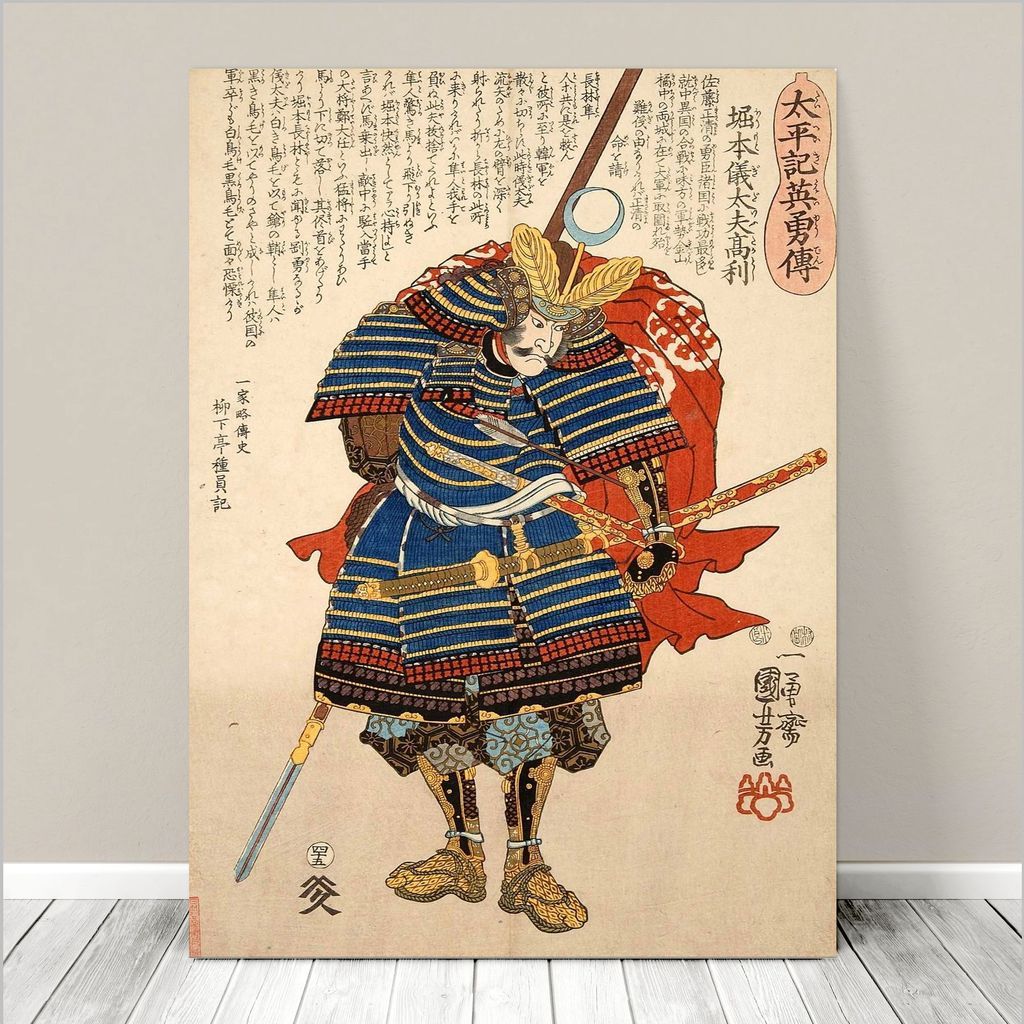 Ancient Japanese Warrior Art Traditional Japanese Samurai Art Vectors