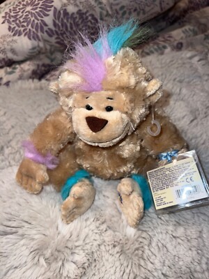 RARE 🔥 WEBKINZ MOHAWK MONKEY HM623 NEW WITH SEALED CODE - FREE SHIPPING ...