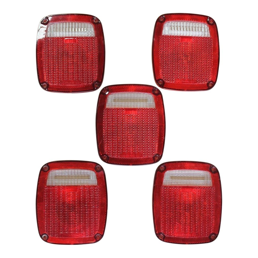 5 - Replacement Lens Cover Brake Light Trailer Taillight Semi Volvo ...