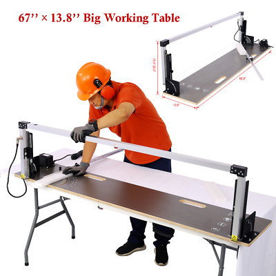 Pro Hot Wire Styrofoam Cutter Foam Cutting Machine w/ 67'' Work Table ...