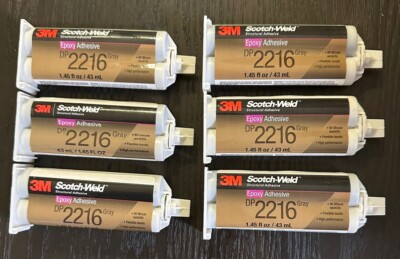 3M Scotch-Weld Epoxy Adhesive DP2216 Gray 41.5 mL Duo-Pak (6 Ea) | eBay