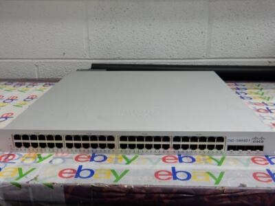 Cisco Meraki MS-250-48FP-HW 48-Port POE Cloud Managed Switch 4x SFP+ ...