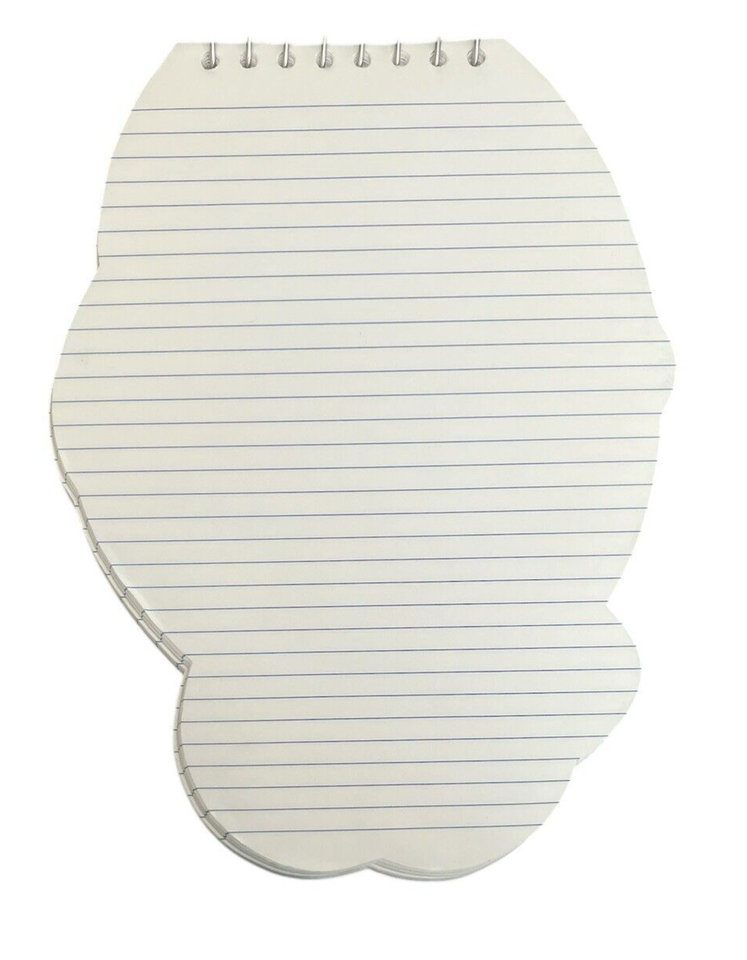 Vintage 1999 Looney Tunes Notepad Taz Tazmanian Devil Spiral Hard ...