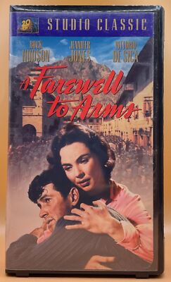 A Farewell To Arms VHS 1957, 1998 Studio Classic Clamshell **Buy 2 Get ...