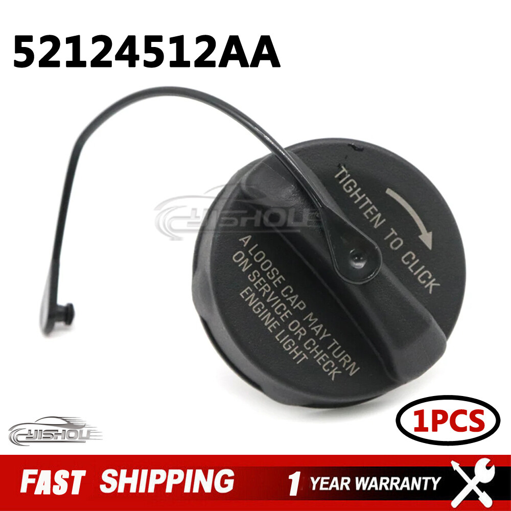 52030387AB For 2003-2018 Jeep Wrangler JK Fuel Filler Tether Gas Cap ...