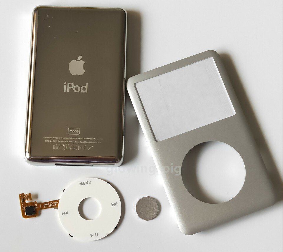 Faceplate Housing &Clickwheel & Back Cover For iPod 5，6，7th Gen Classic ...